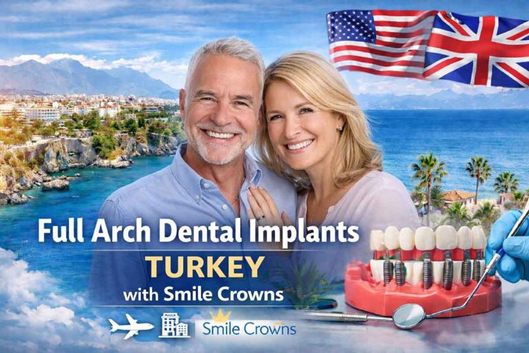 Full Arch Dental Implants Turkey | Smile Crowns